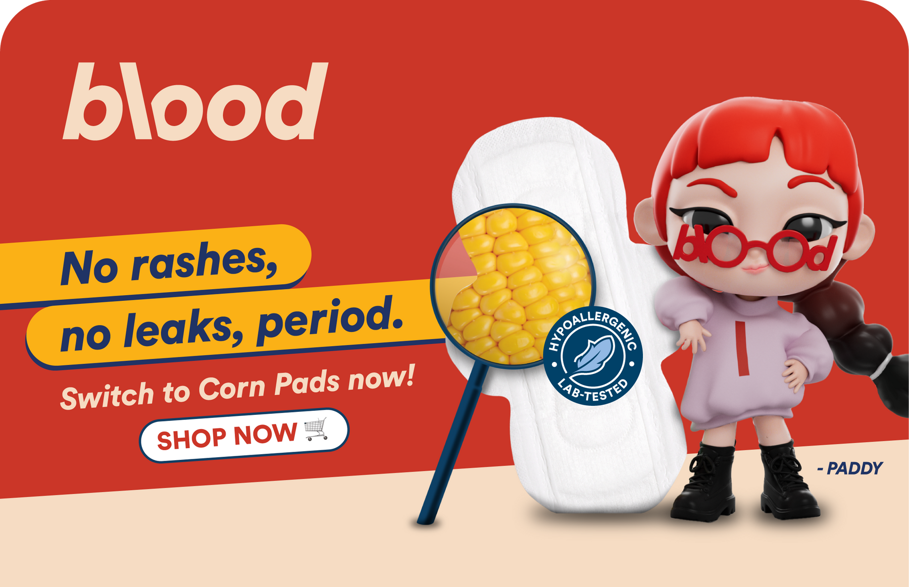 Blood - Game-changing Period Care